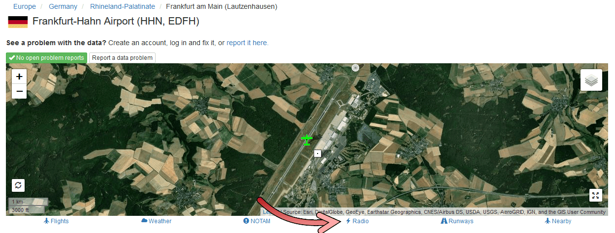 Flugfunk Frequenzen - Amateurfunk by AFU-Base